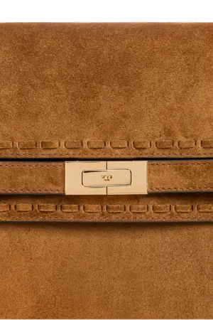 Tory Burch Lee Radziwill Shoulder Bag - Brown