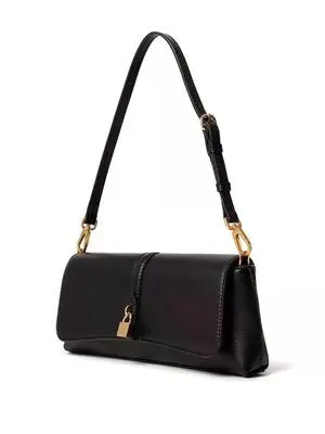 Stella McCartney Ryder Lock-detail Shoulder Bag - Black