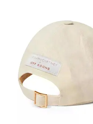 Stella McCartney Graphic-print Cap - Neutrals