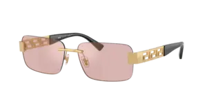Versace Sunglasses - Pink Mirror Gold