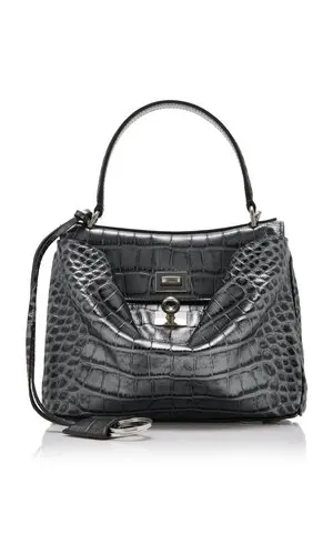 Balenciaga Rodeo Croc-effect Top Handle Bag