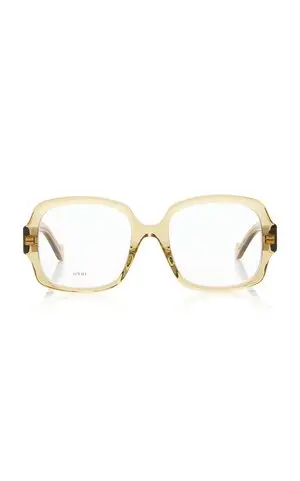 Loewe Square-frame Acetate Eyeglasses - Green