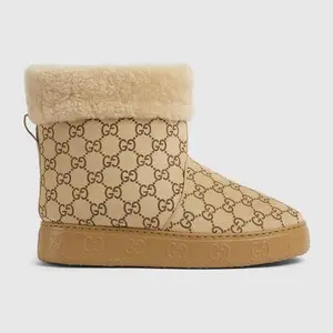 Classic Mini Fluff Quilted Boots