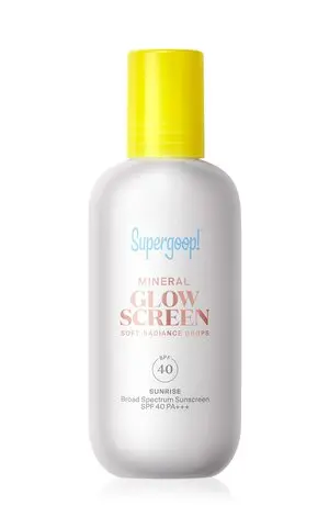 Supergoop!® Mineral Glowscreen Soft-radiance Drops Spf 40 Golden Hour - Universal