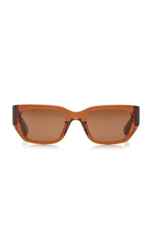 Bottega Veneta Square-frame Sunglasses - Brown