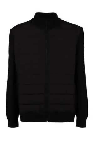 Fusalp Lissandre Cardigan With Padded Panels - Black