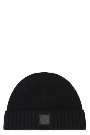 Stone Island Cashmere Hat - Black