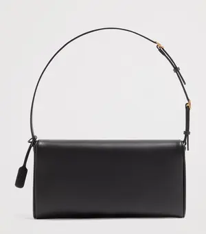 Valentino Garavani Leather Shoulder Bag - Black