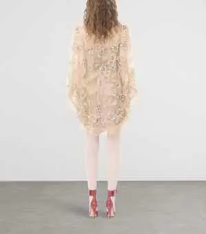Valentino Garavani Embellished Cape
