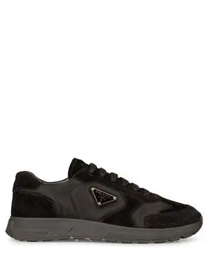 Prada Lace-Up Sneakers - Black