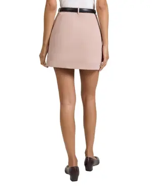 Onia Front Welt Mini Skirt
