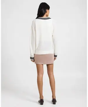 Onia Front Welt Mini Skirt