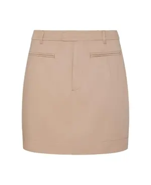 Onia Front Welt Mini Skirt