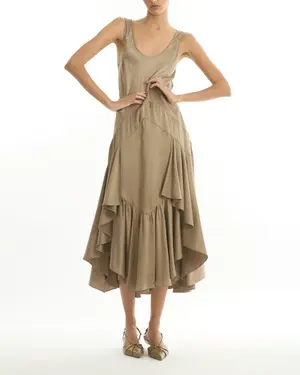 SECRET PON-PON Evelyn Dress - Taupe