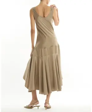 SECRET PON-PON Evelyn Dress - Taupe