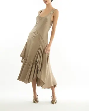 SECRET PON-PON Evelyn Dress - Taupe