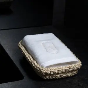 DOMANI HOME Monogram Guest Towel, A