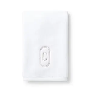 DOMANI HOME Monogram Guest Towel, C - White