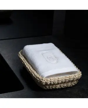 DOMANI HOME Monogram Guest Towel, H