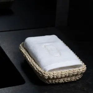 DOMANI HOME Monogram Guest Towel, L