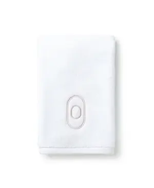 DOMANI HOME Monogram Guest Towel, O - White