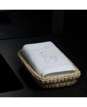 DOMANI HOME Monogram Guest Towel, S