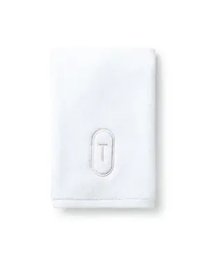 DOMANI HOME Monogram Guest Towel, T - White