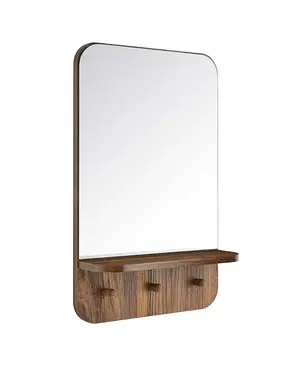 MODWAY Lumina Mirror - Walnut