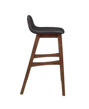 MODWAY Juno Wood Bar Stool Set Of 2