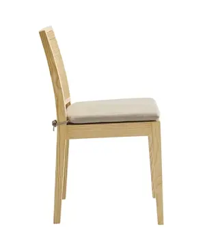 MODWAY Ovard Wood And Rattan Dining Chair