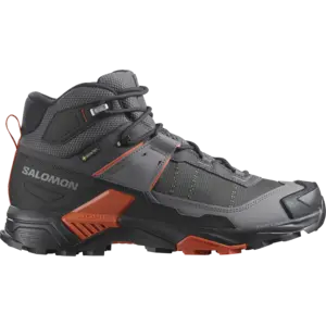 SALOMON X Ultra 5 Mid Gtx Hiking Shoes - Asphalt / Castlerock