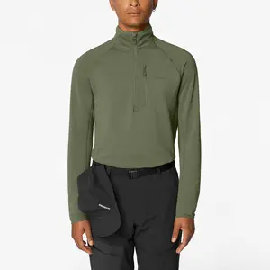 SALOMON Essential Lightwarm Half-zip Fleece - Grape Leaf