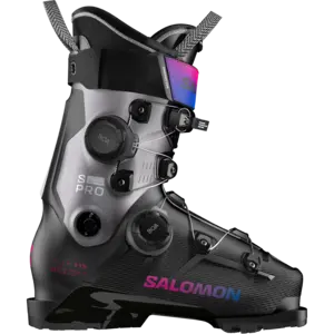 SALOMON S/pro Supra Dual Boa 115 W Boots - Black / Beluga Met.