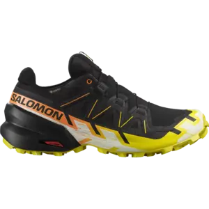 SALOMON SPEEDCROSS 6 GORE-TEX Black/sulphur Spring