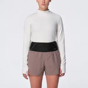 Belted Performance Tops For Women