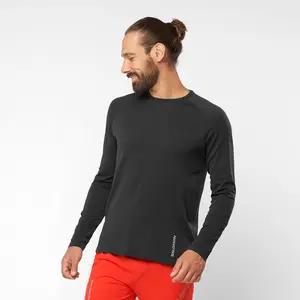 SALOMON Sense Aero Seamless Tee - Deep Black