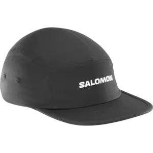 SALOMON Logo 5-panel Cap - Deep Black
