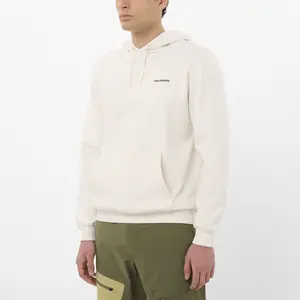 SALOMON Chest Logo Hoodie White