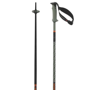 SALOMON Polar Pro S3 Ski Poles - Oil Green