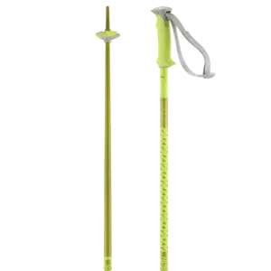 SALOMON Polar Ski Poles - Neon Yellow