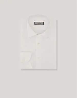 Canali Regular-fit Shirt In Cotton - White