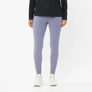 SALOMON Sense Aero Stow Tights - Blue Granite