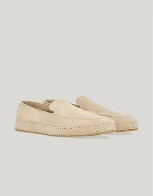 Canali Unlined Suede Loafers