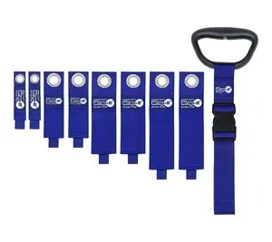WRAP-IT STORAGE 9-piece Heavy Duty Storage Straps - One-color