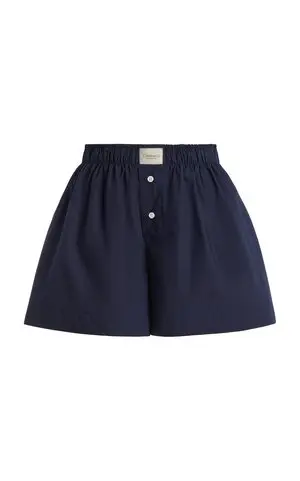 COMME SI La Classica Cotton-Poplin Boxer Shorts