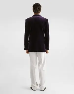 Dolce & Gabbana Double-breasted Sicilia Velvet Jacket