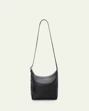 Loewe Loop Grained Calfskin Shoulder Bag - Black