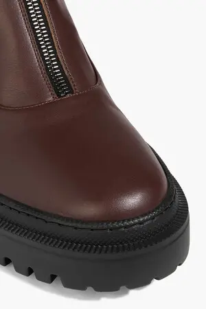 GIUSEPPE ZANOTTI Lionora Zip-detailed Stretch Ankle Boots