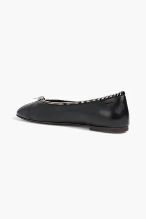 GIUSEPPE ZANOTTI Amanda Leather Ballet Flats