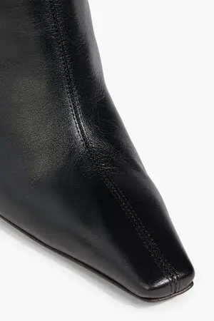 GIUSEPPE ZANOTTI Seattle 90 Buckled Leather Ankle Boots